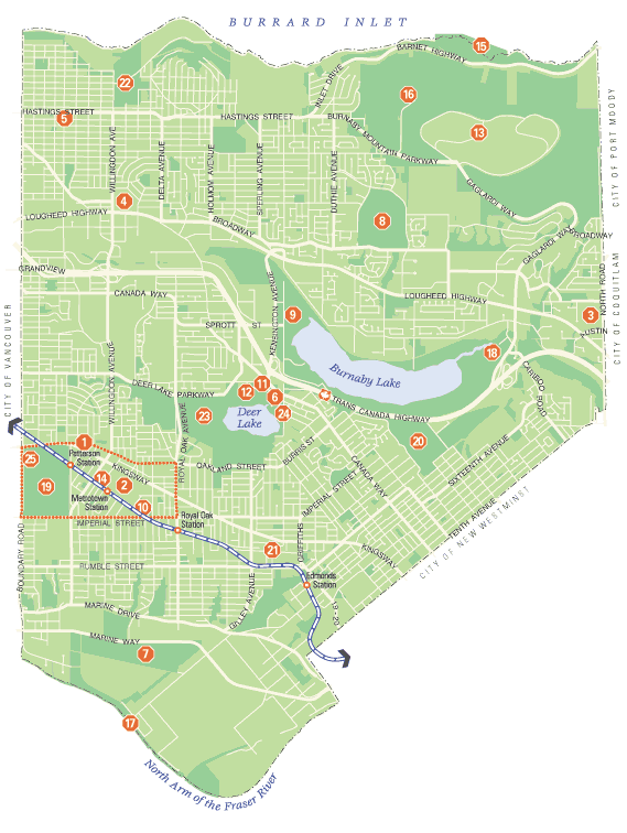 Beemasters 2005: Simon Fraser University - Visitor Information