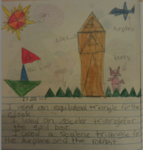 More on Triangles: Lesson One - Geometry for Young Learners - Simon ...