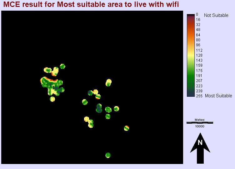 Discussion and Results The above image illustrates areas that are most ...