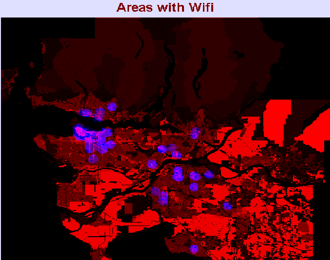 Discussion and Results The above image illustrates areas that are most ...