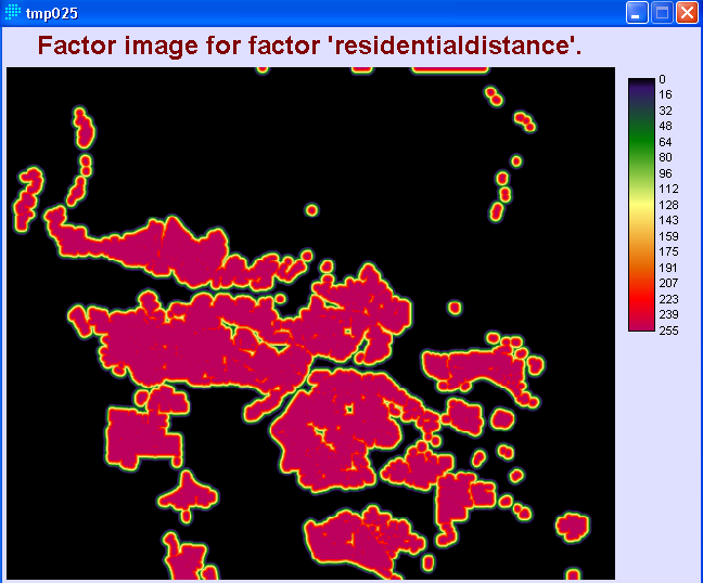 Spatial analysis After converting my vector files into raster files, I ...