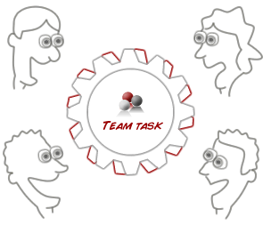 For a detailed description of the team's tasks (click image):
