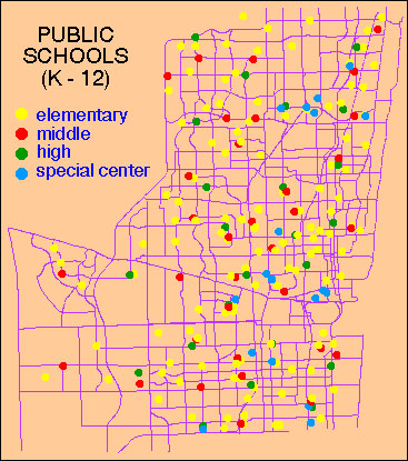 Middle School Catchment Zones - Broward County, FL