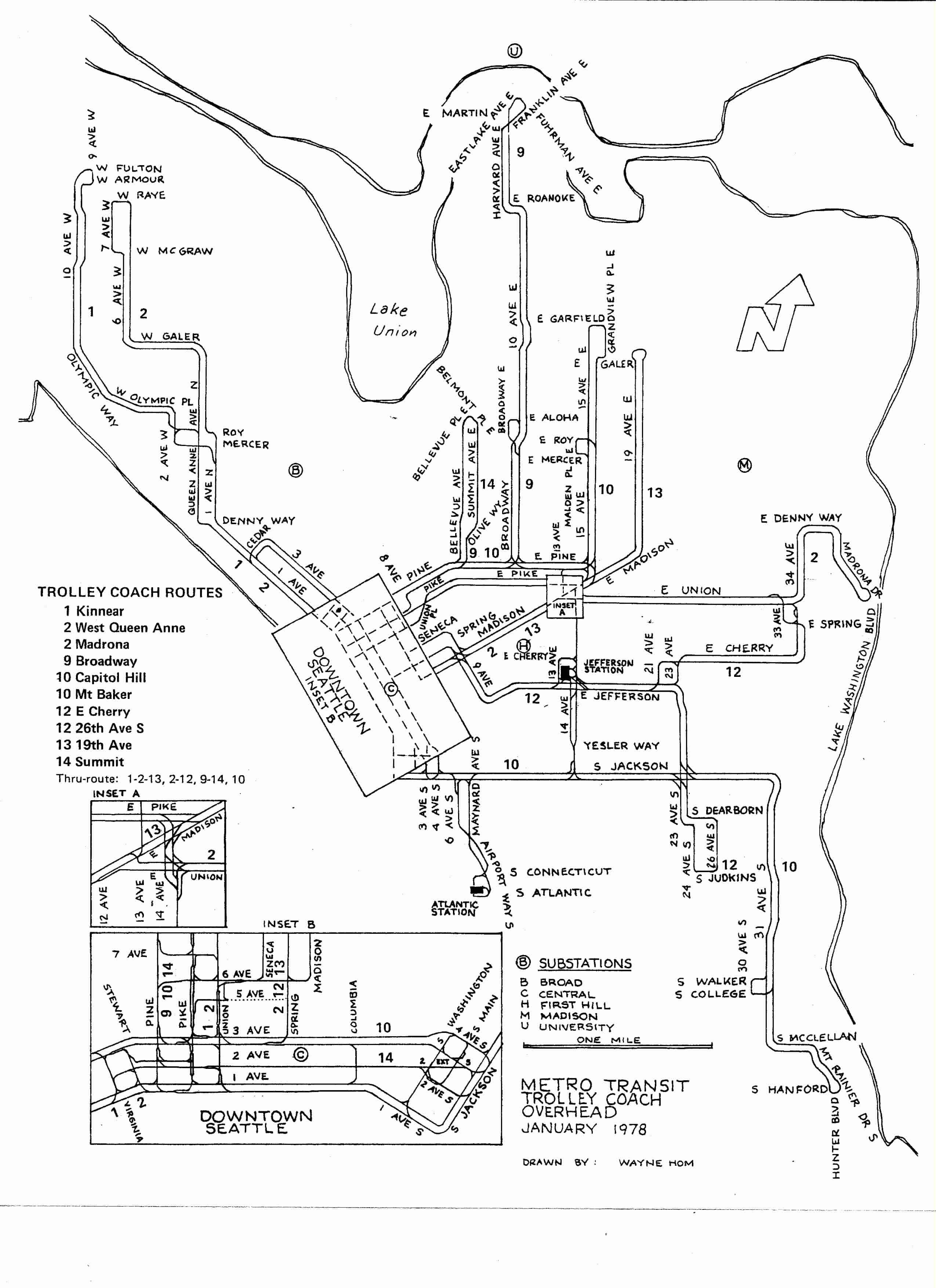 Seattle Maps and Schedules