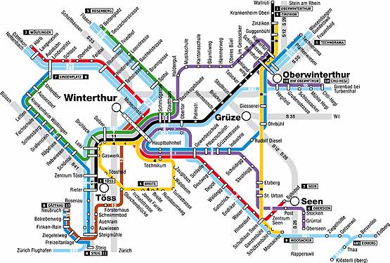 Winterthur Maps