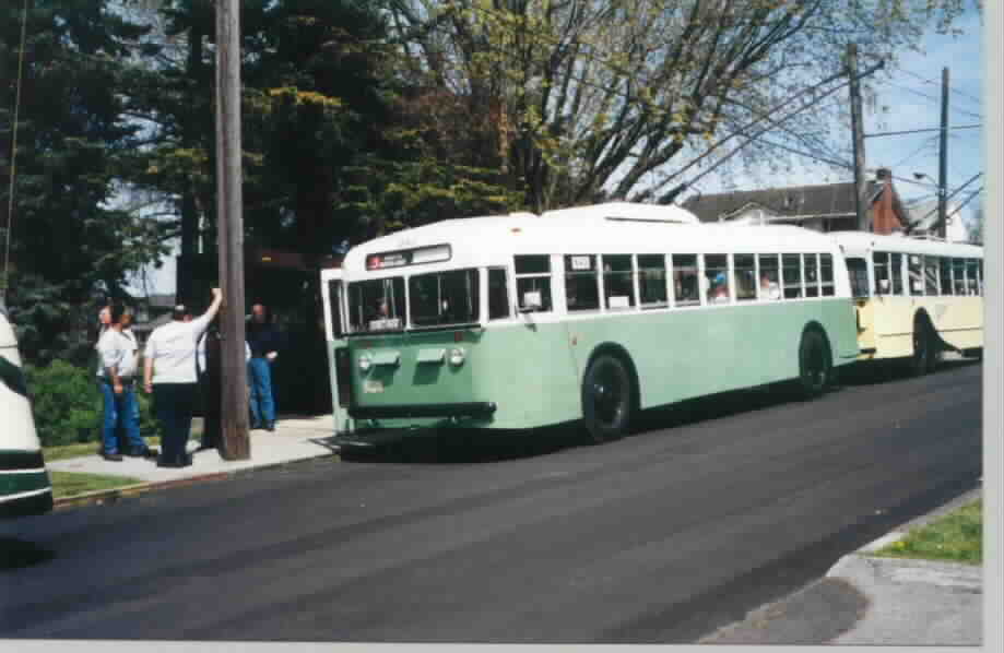 Sixtieth Year of Trolleybus Service in Seattle