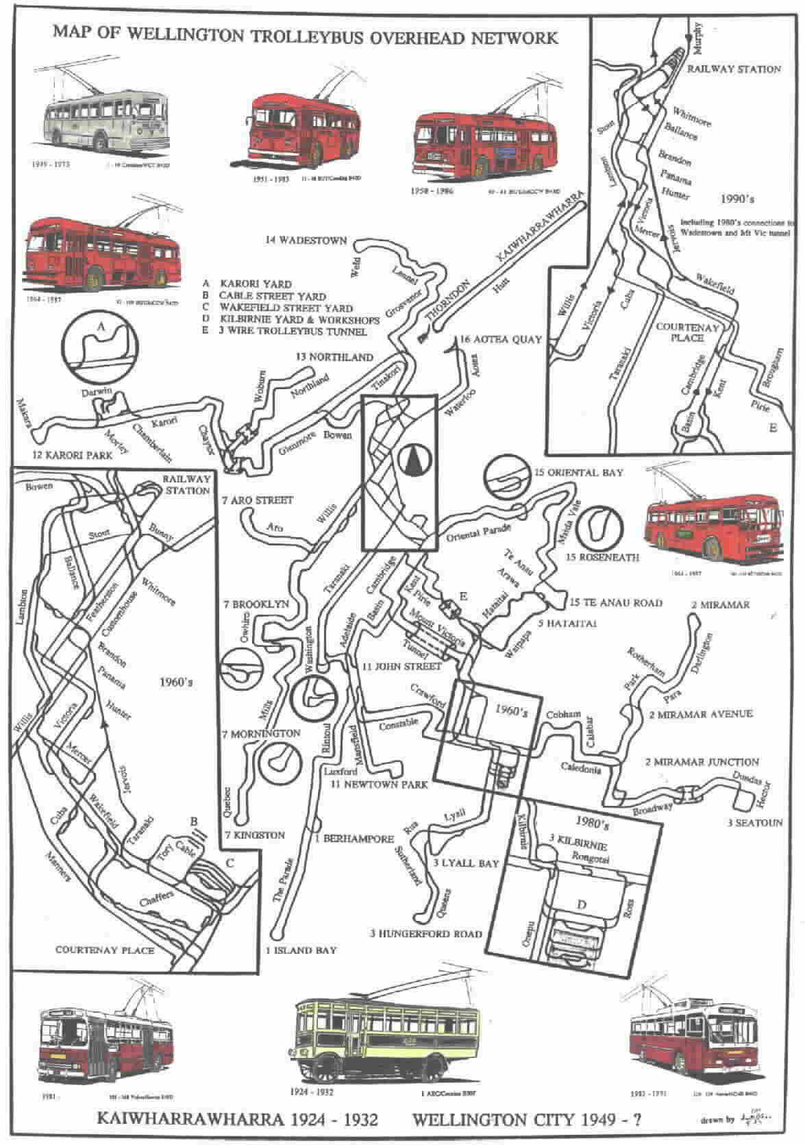 Wellington Overhead Map