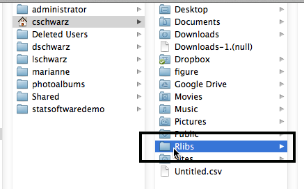 SFU Statistics & Actuarial Science - Creating a personal library for R ...