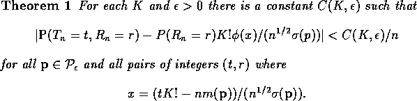 A local limit theorem