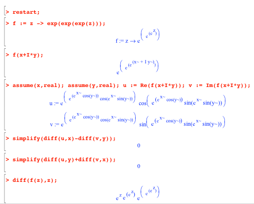 math322: complex variables (fall 2006)